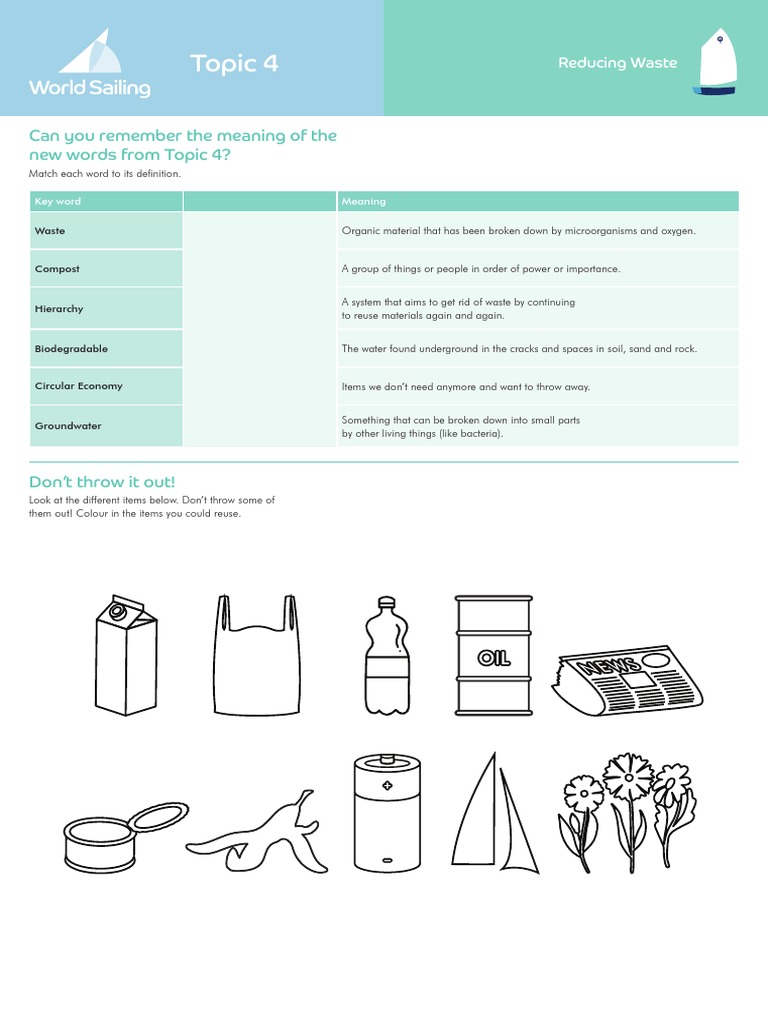 Understanding Waste and Sustainability | PDF | Reuse | Recycling