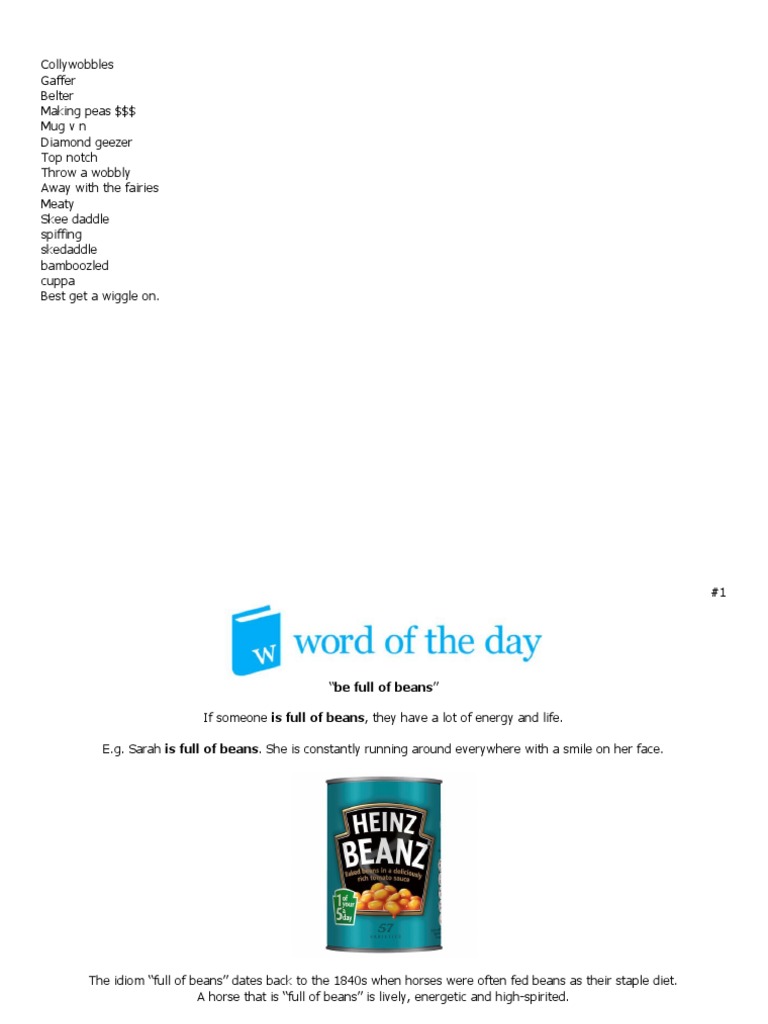 Word of The Day | PDF