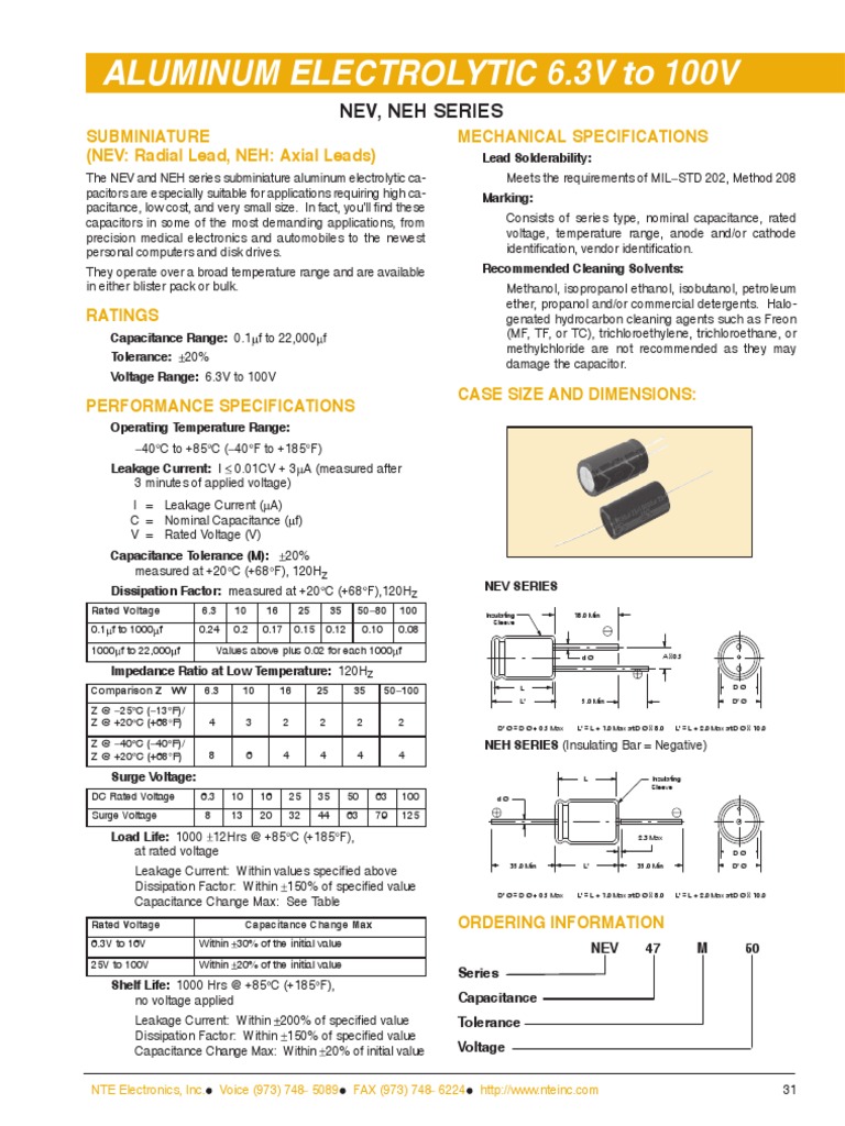 Nev Neh | PDF | Capacitor | Electrical Engineering
