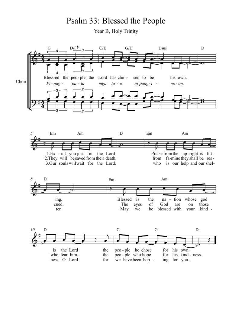 Holy Trinity - Full Score | PDF