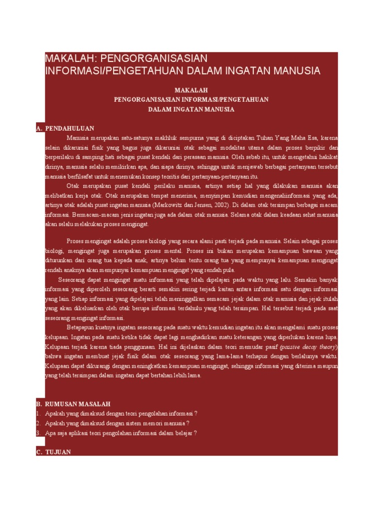 Contoh Makalah Tugas M3 | PDF | Sains & Matematika
