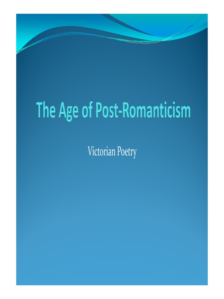 The Age of Post-Romanticism Modo de Compatibilidad | PDF | Romanticism ...