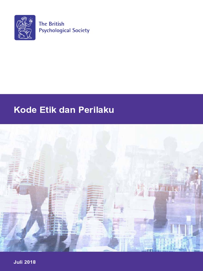 BPS Code of Ethics and Conduct (Updated July 2018) .En - Id | PDF