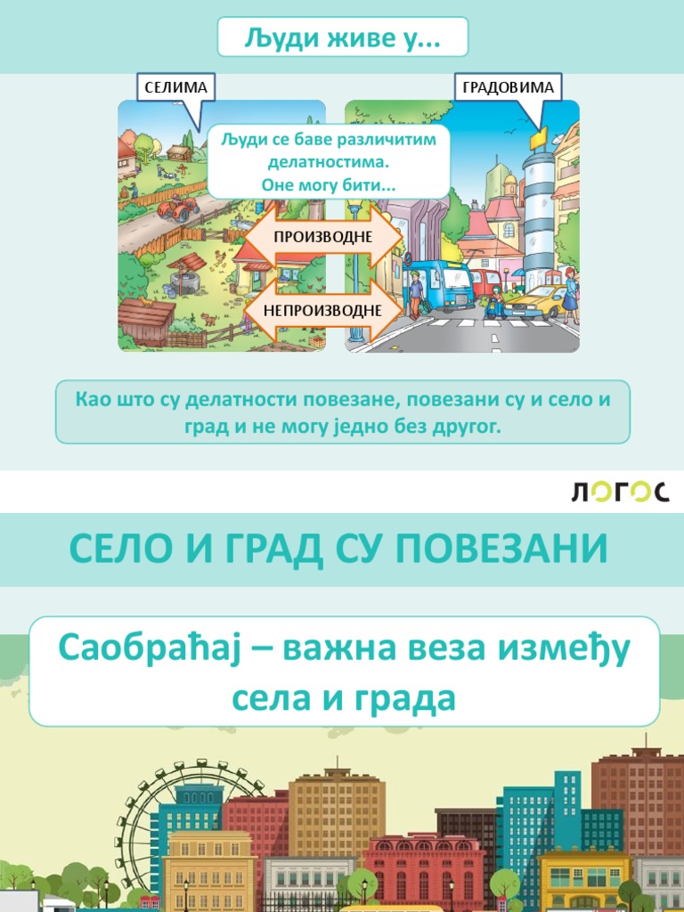 Selo I Grad Su Povezani | PDF