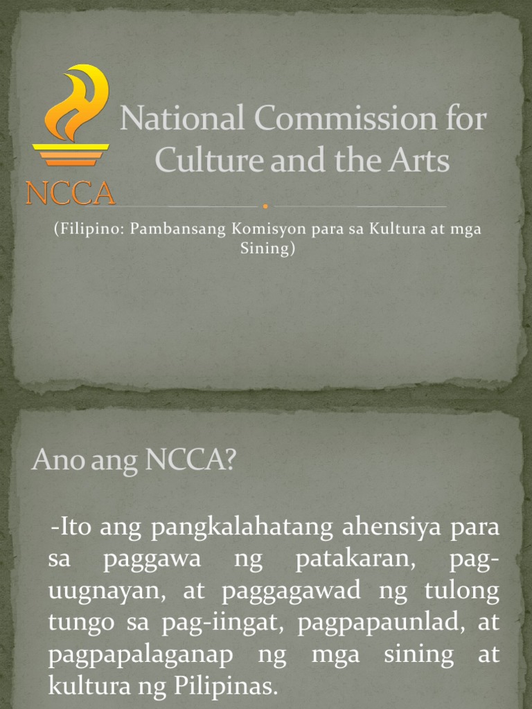 Subcomiision NG NCCA | PDF