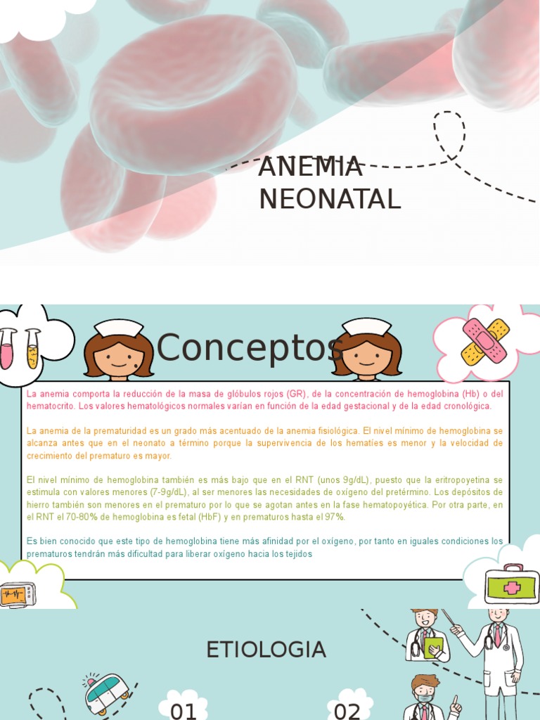 Anemia Neonatal | PDF | Anemia | Sangre