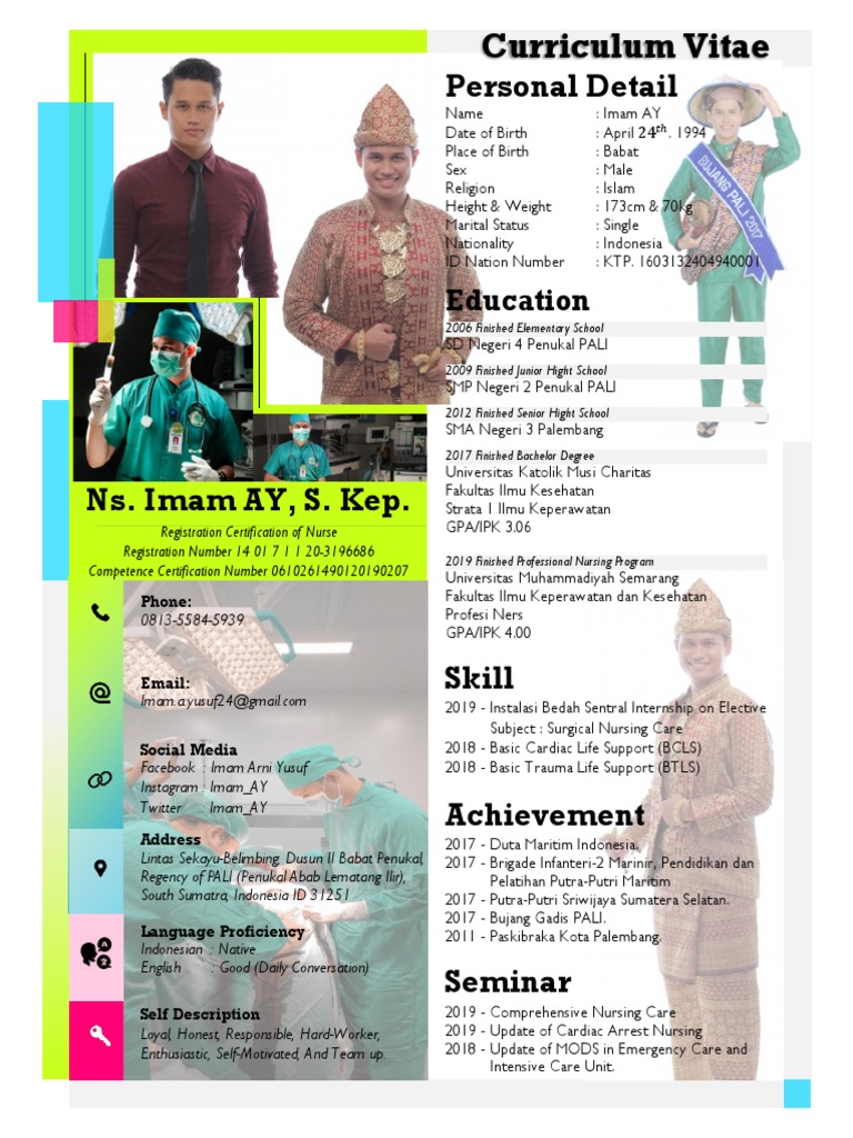 Curriculum Vitae - Imam AY | PDF | Indonesia