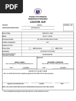 Locator Slip Editable | PDF