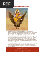 ISKCON Ekadashi 2025 Print Ready | PDF | Lunisolar Calendars