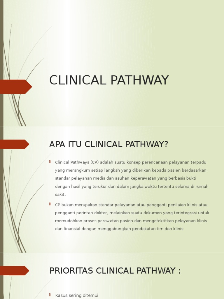 Clinical Pathway | PDF