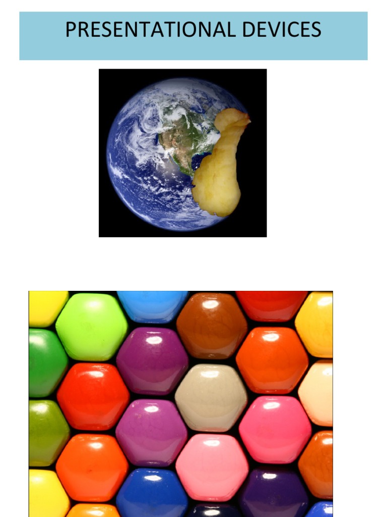 Presentational Devices (1) (7075) | PDF | Communication | Semiotics