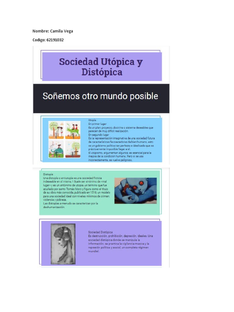 Infografia Utopia | PDF