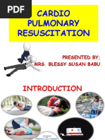 Lesson Plan On CPR | PDF | Cardiopulmonary Resuscitation | Medical ...