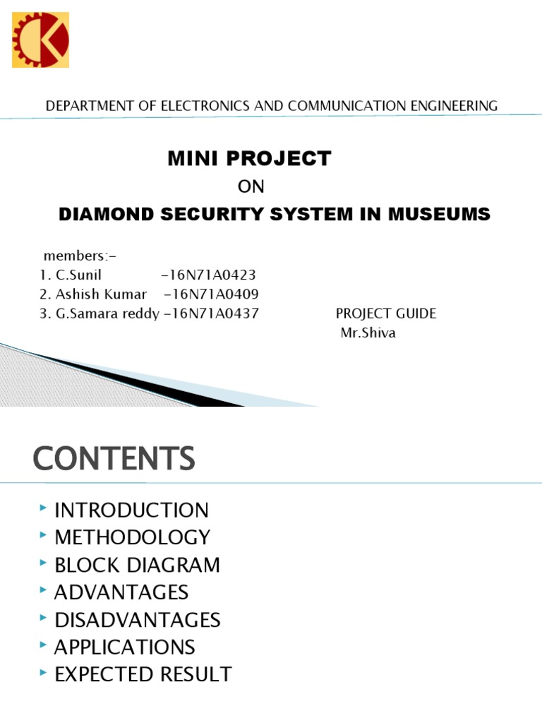 13.diamond Security System | PDF