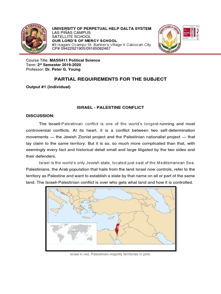 Israel-Palestine Conflict Analysis | PDF | Israel | World Politics