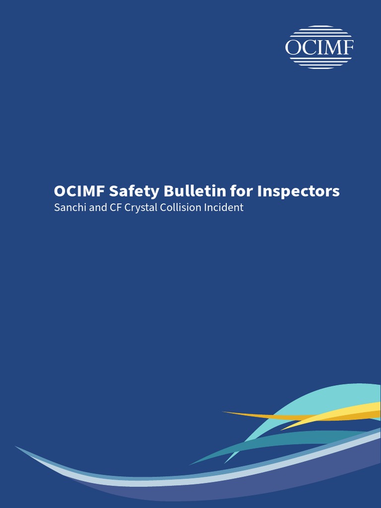 OCIMF Safety Bulletin For Inspectors | PDF | Navigation | Water Transport