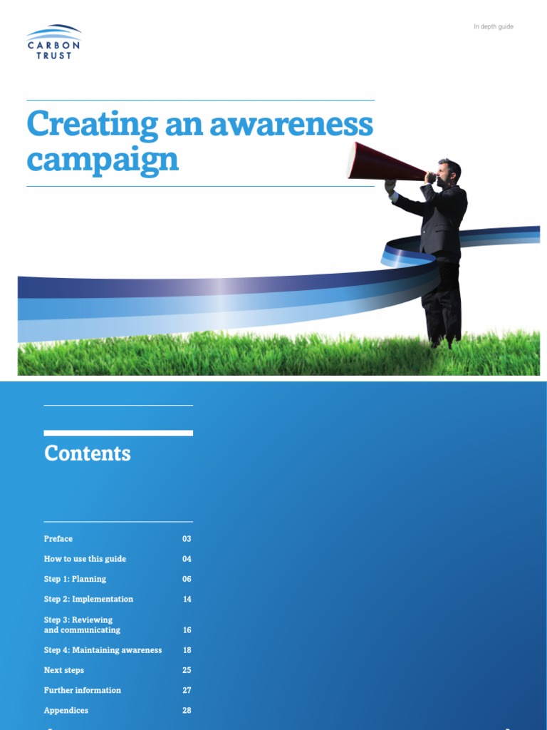 ctg056 Creating An Awareness Campaign PDF | PDF | Efficient Energy Use ...