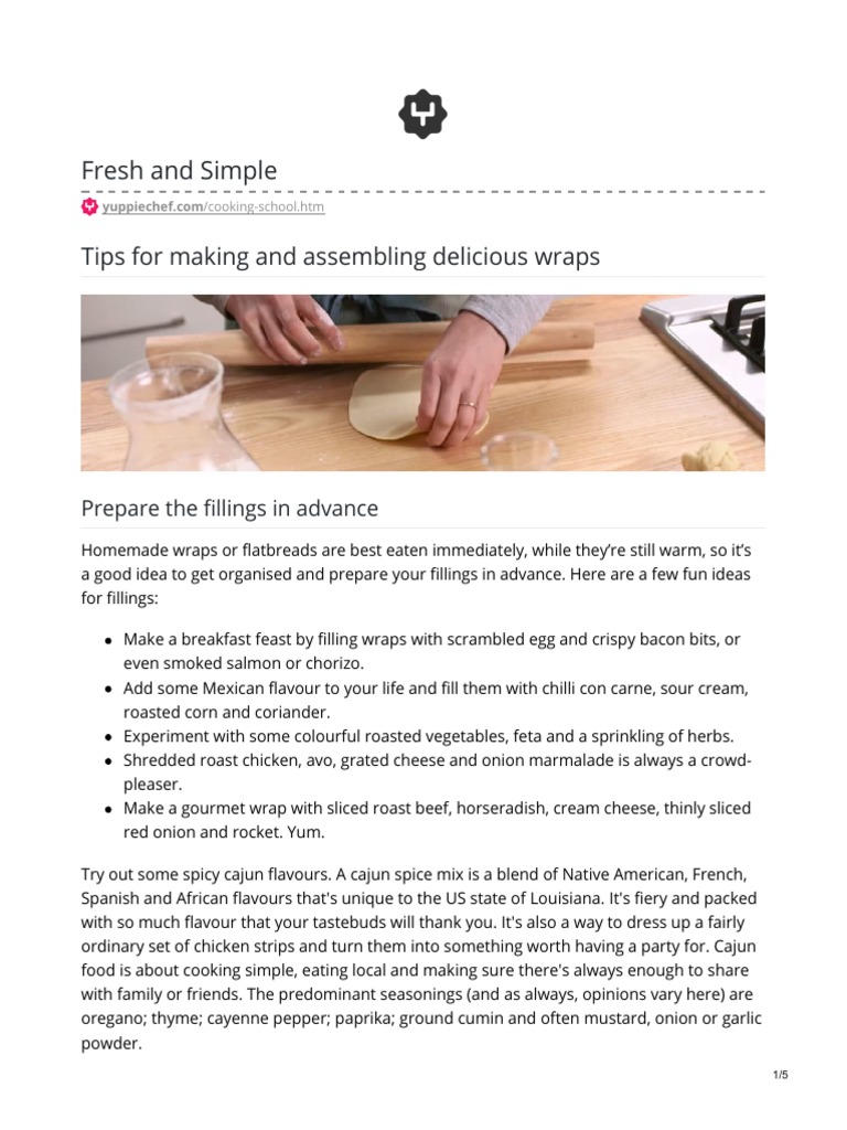 Fresh and Simple | PDF | Mayonnaise | Dough