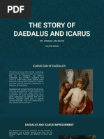 Daedalus and Icarus by Nick Pontikis | PDF | Minotaur | Theseus