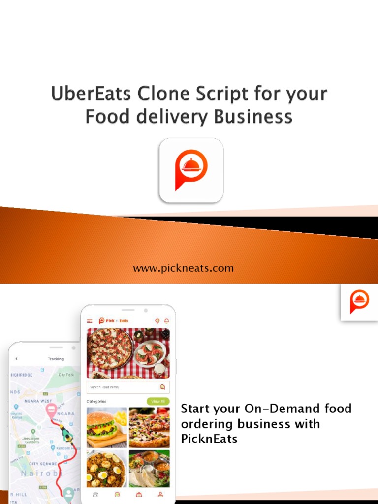 UberEats Clone App - UberEats Clone Script For Your Food Delivery Business | PDF | Mobile App ...
