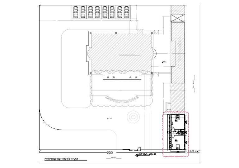 Proposed Setting Out Plan: - ROAD | PDF