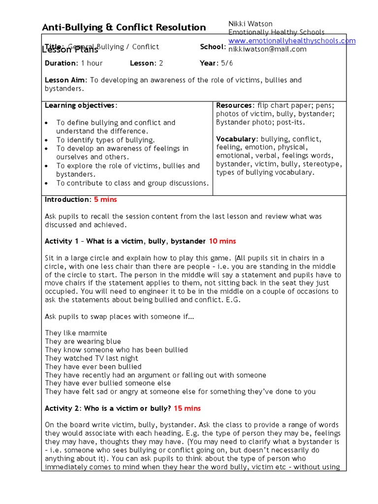 Understanding Bullying Dynamics | PDF | Bullying | Stereotypes