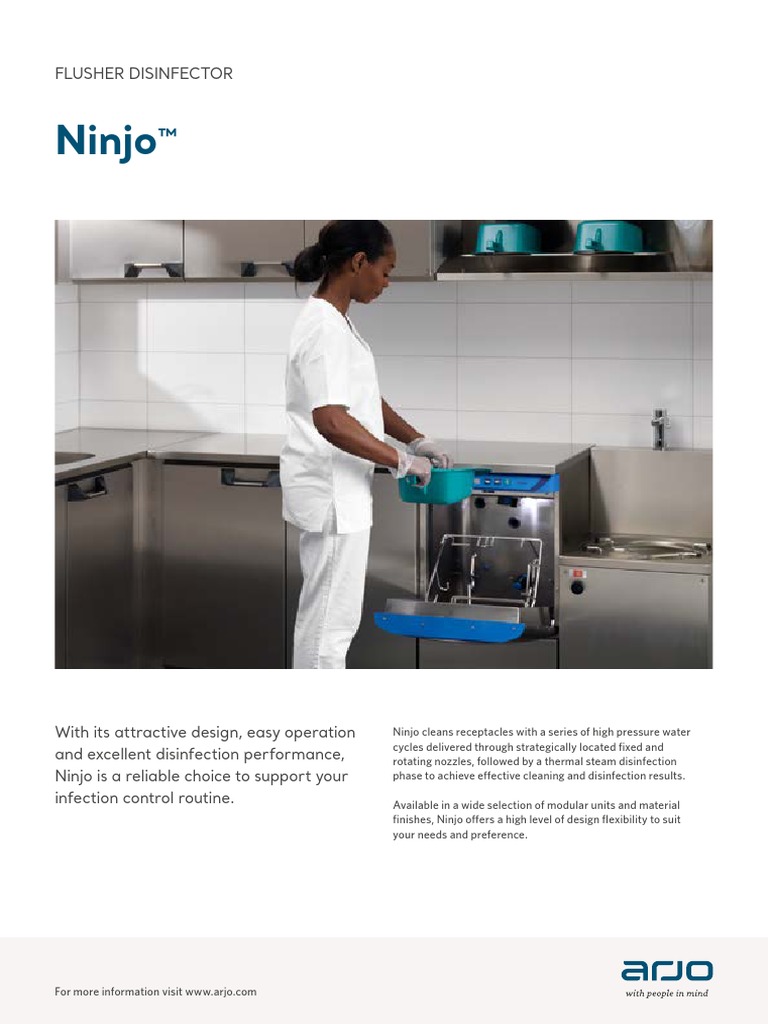 Arjo Ninjo Flyer 1 0 INT EN | PDF | Energy Technology | Pipe (Fluid ...