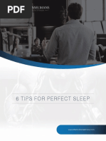 Huberman Protocol | PDF | Physical Fitness | Sleep