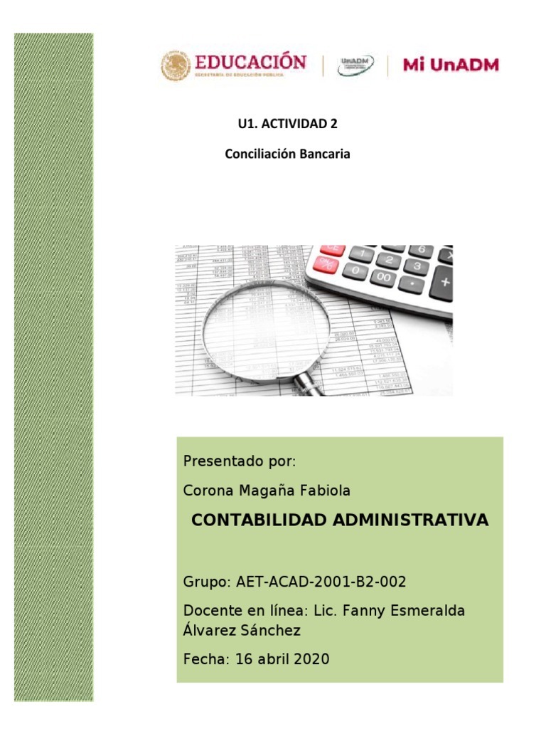 Acad U1 A2 CMF | PDF | Cheque | Bancos