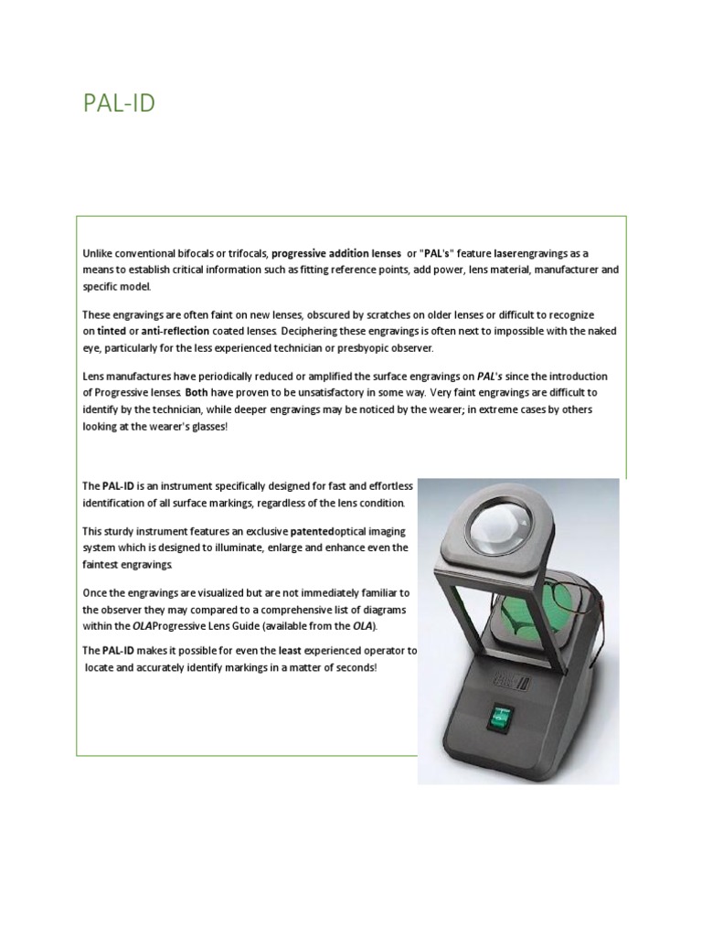 Pal Id-2 | PDF | Engraving | Fluorescent Lamp
