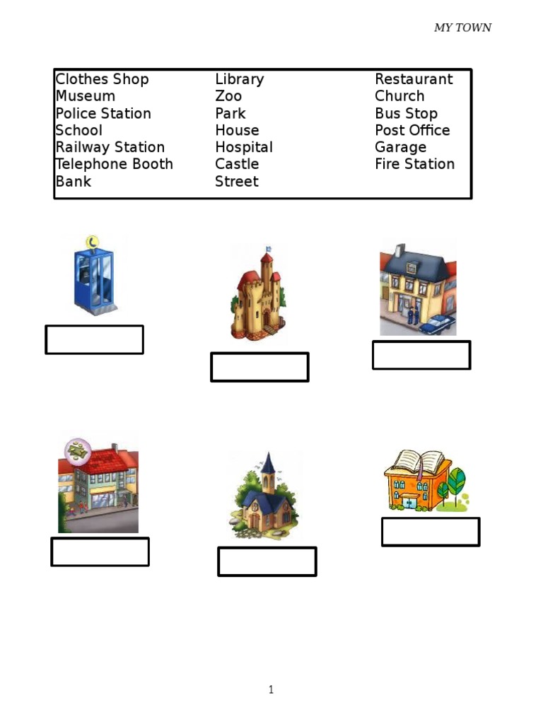 Ficha My Town 5 PDF | PDF