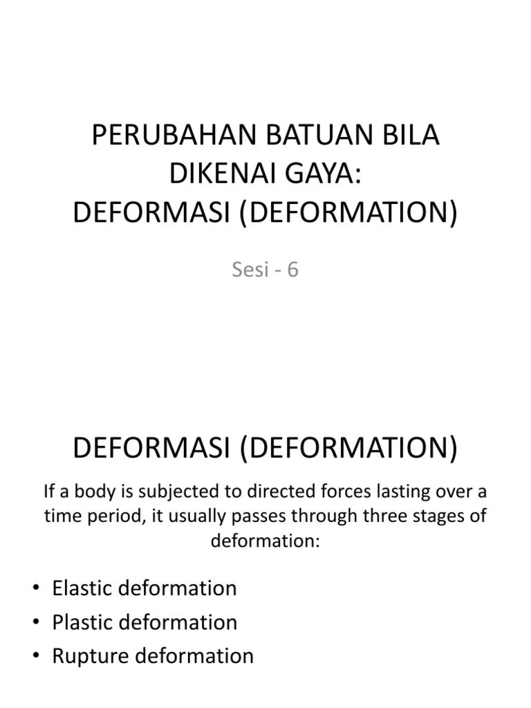 6 Mekbat Sesi - 6 - Deformation2 | PDF