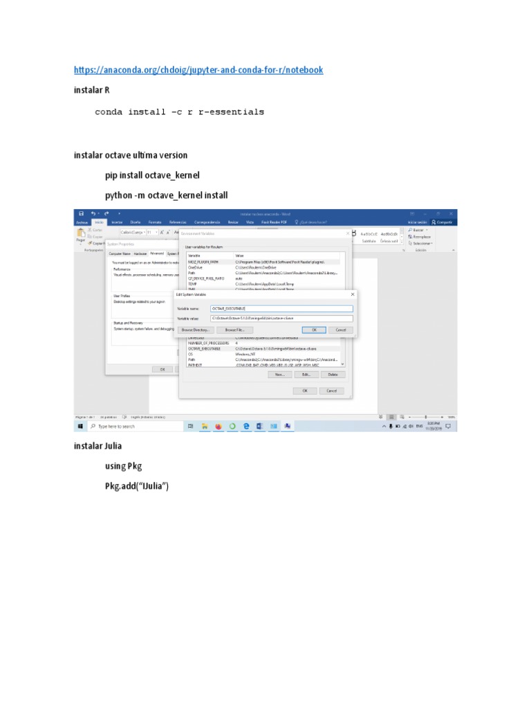 Instalar R: Conda Install - C R R-Essentials | PDF