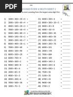 Grade 4 Mathematics Activity Sheets | PDF | Multiplication | Communication