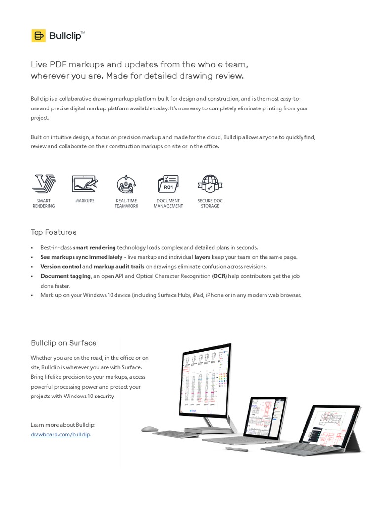 Collaborative Drawing Markup Platform for Design and Construction | PDF