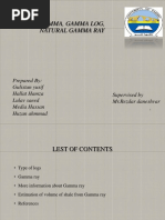 Gamma Ray Log Interpretation Guide | PDF | Physics | Radioactive Decay