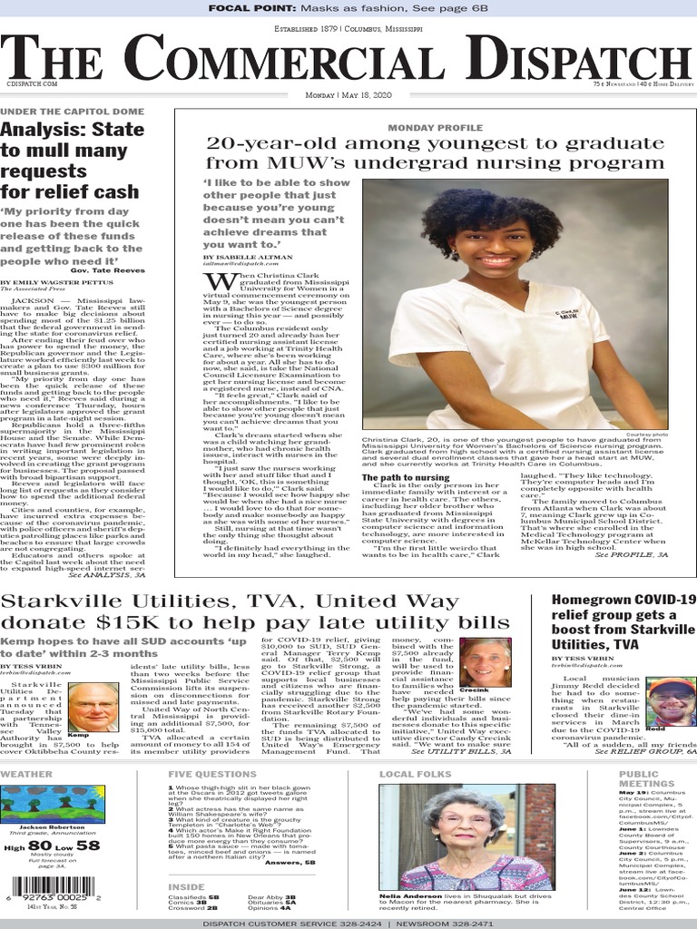 Commercial Dispatch Eedition 5-18-20 | PDF | Joe Biden | Nursing