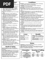 D&D 5E Adventuring and Combat Basics | PDF | Light | Leisure