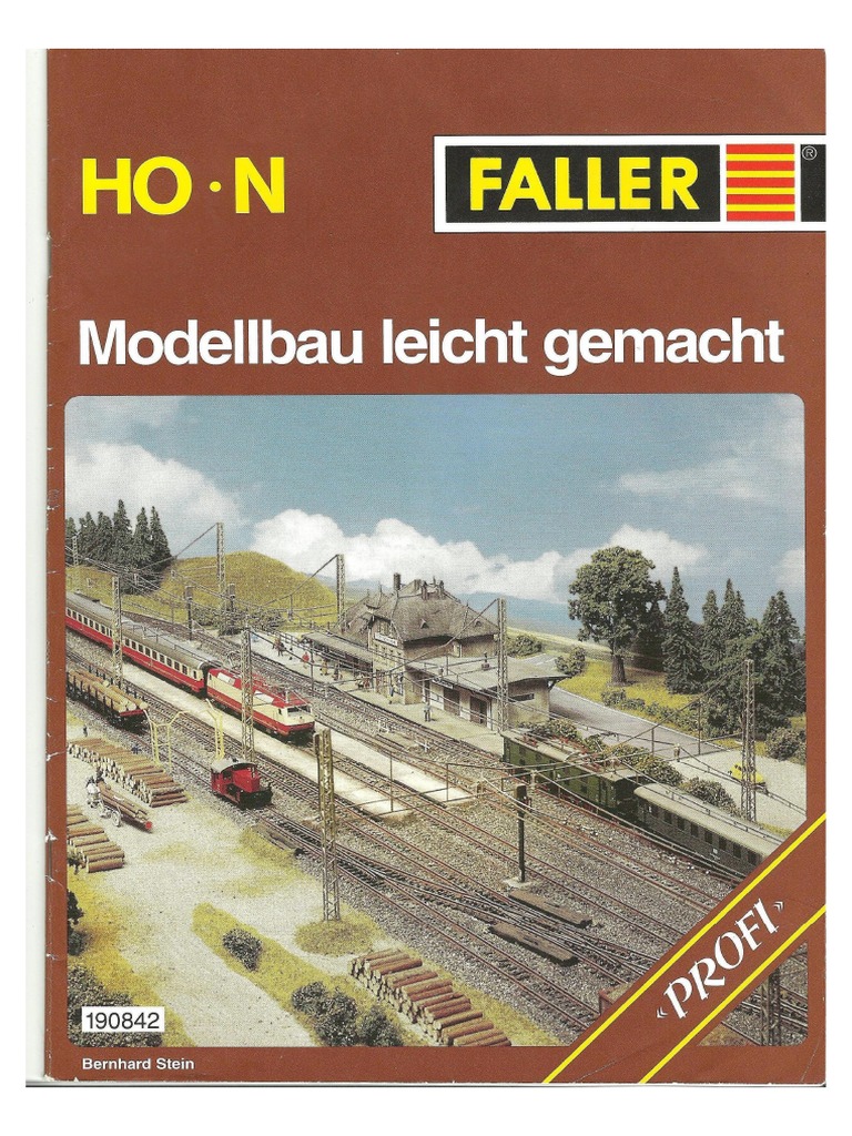 Modellbau Leicht Gemacht - FALLER | PDF