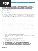 Hay Job Evaluation Guide PDF | PDF | Employment | Thought