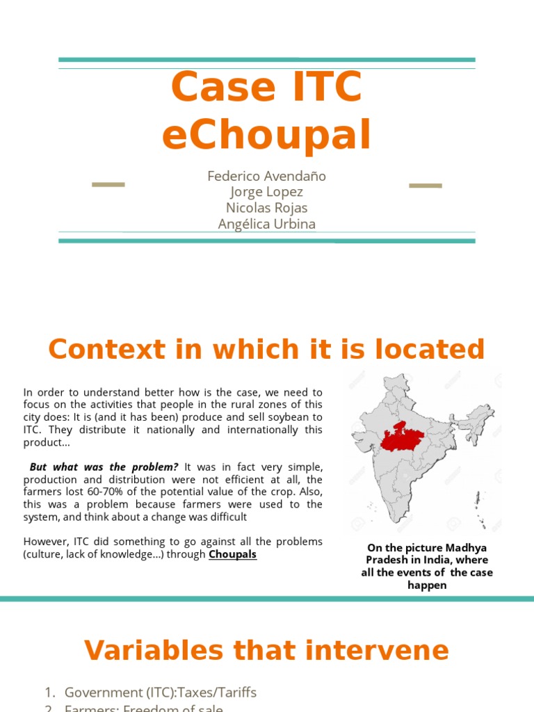 Case ITC Echoupal | PDF | Supply Chain | Agriculture