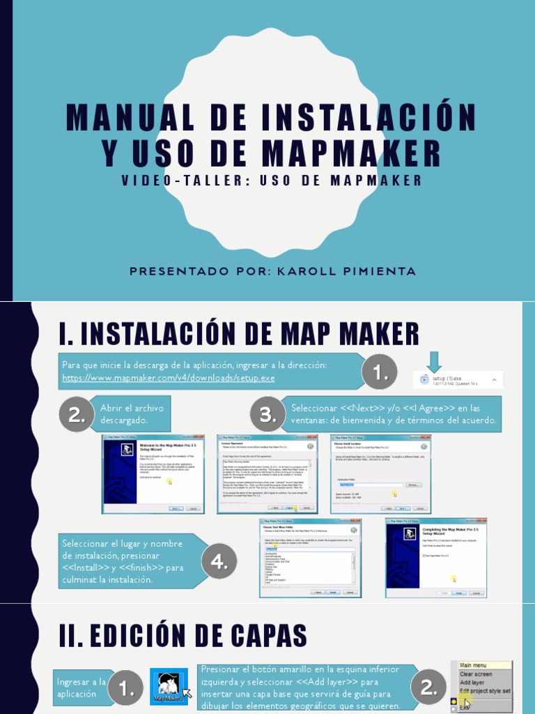 Manual Mapmaker | PDF | Informática | Software