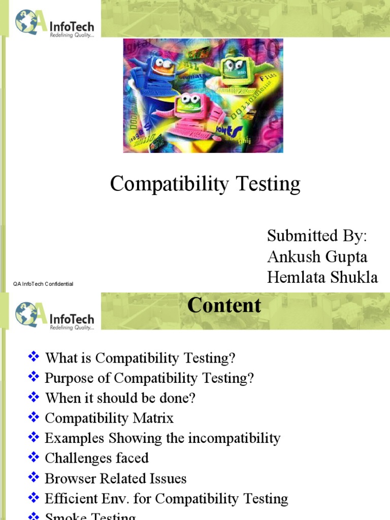 Compatibility Testing Overview Guide | PDF | Safari (Web Browser ...