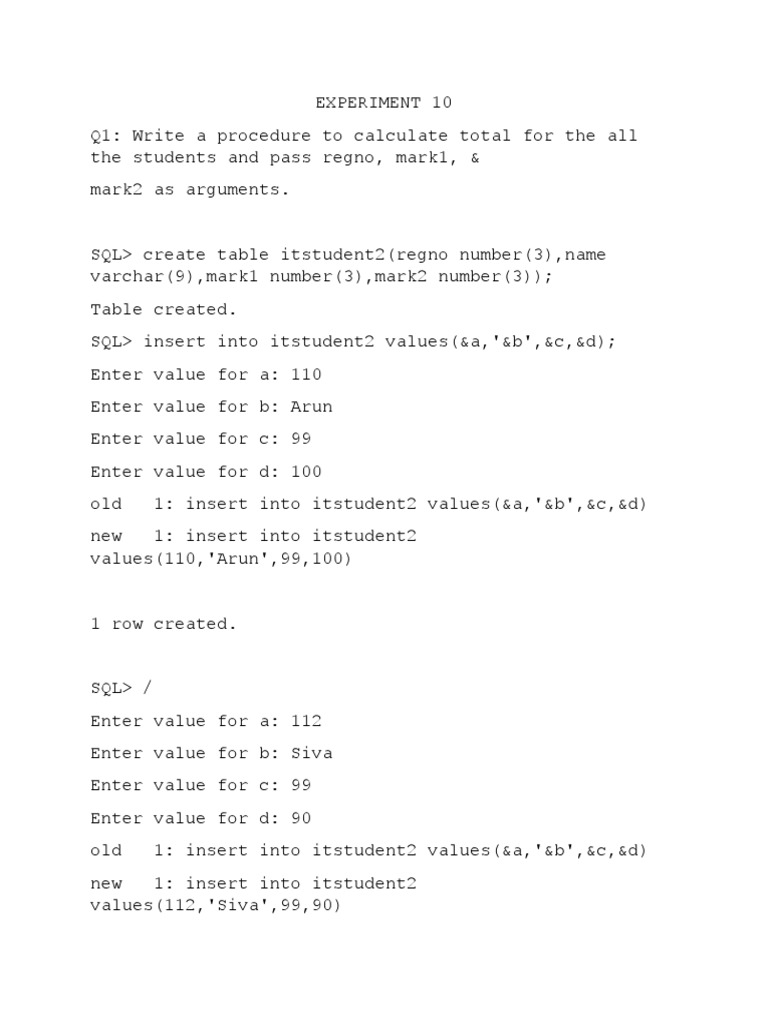 Experiment 10 | PDF | Boolean Data Type | Parameter (Computer Programming)