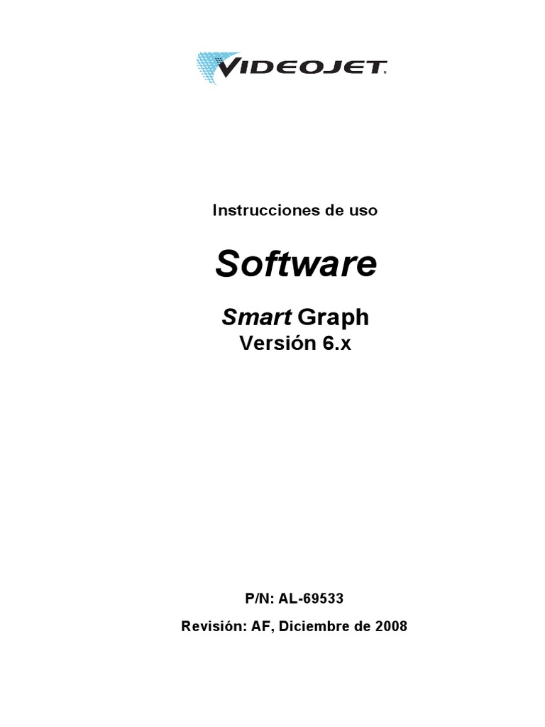 AL-69533-AF Manual Smart Graph Software 6 - X Videojet ES | PDF ...