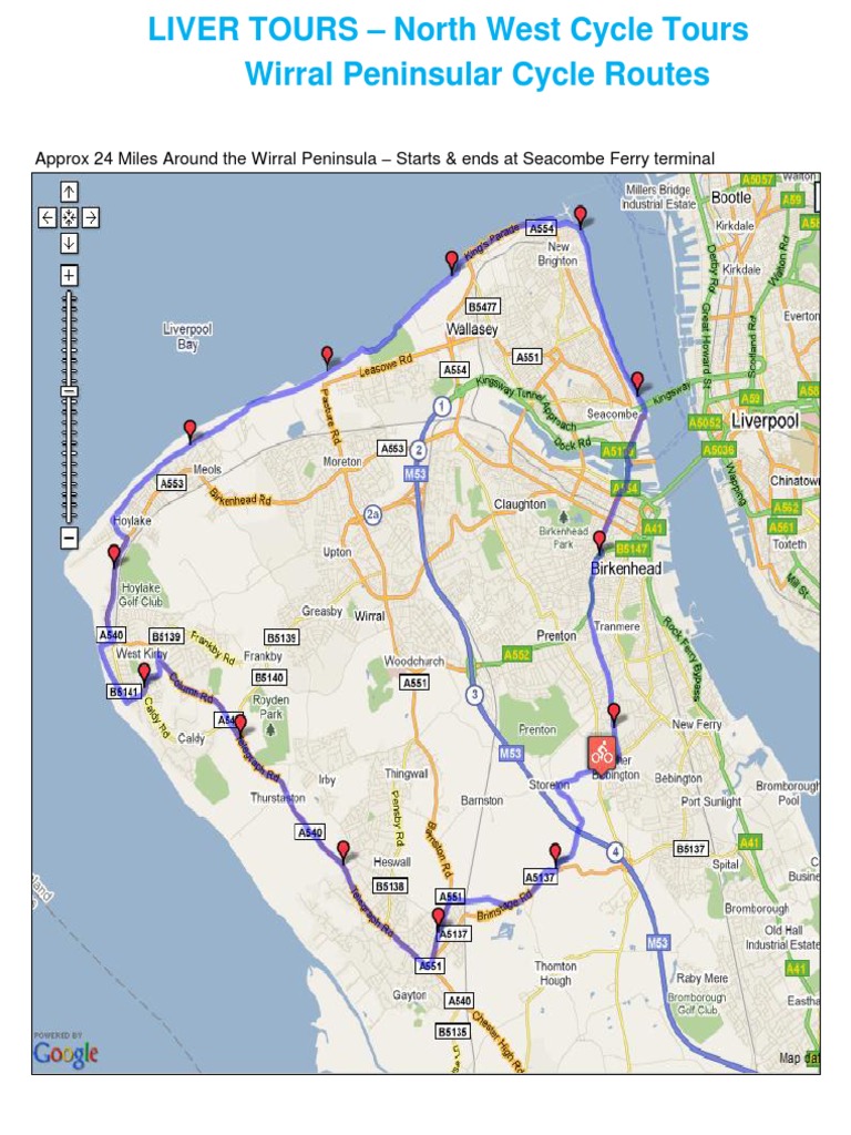 Wirral Cycle Routes Guide | PDF