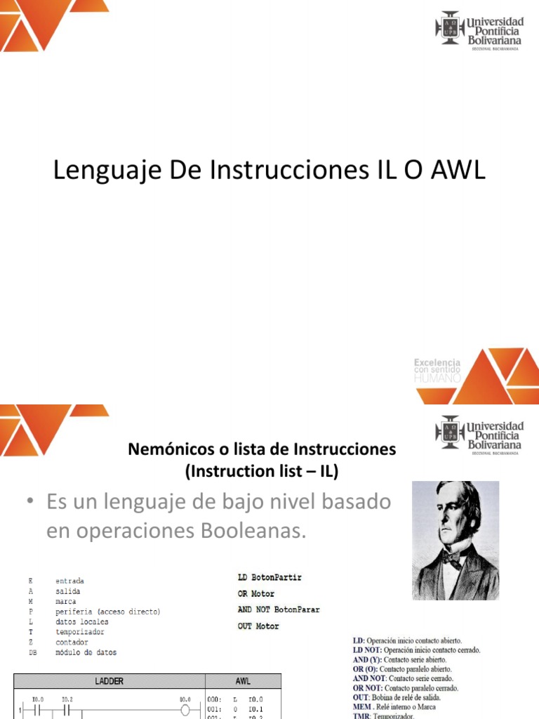 9 - Lista de Instrucciones - AWL | PDF | Lenguaje de programación ...