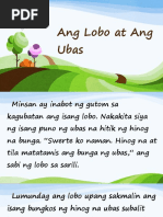 Si Kalabaw at Si Tagak | PDF