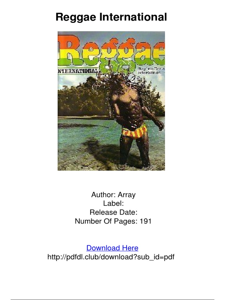 Reggae International: Author: Array Label: Release Date: Number of ...