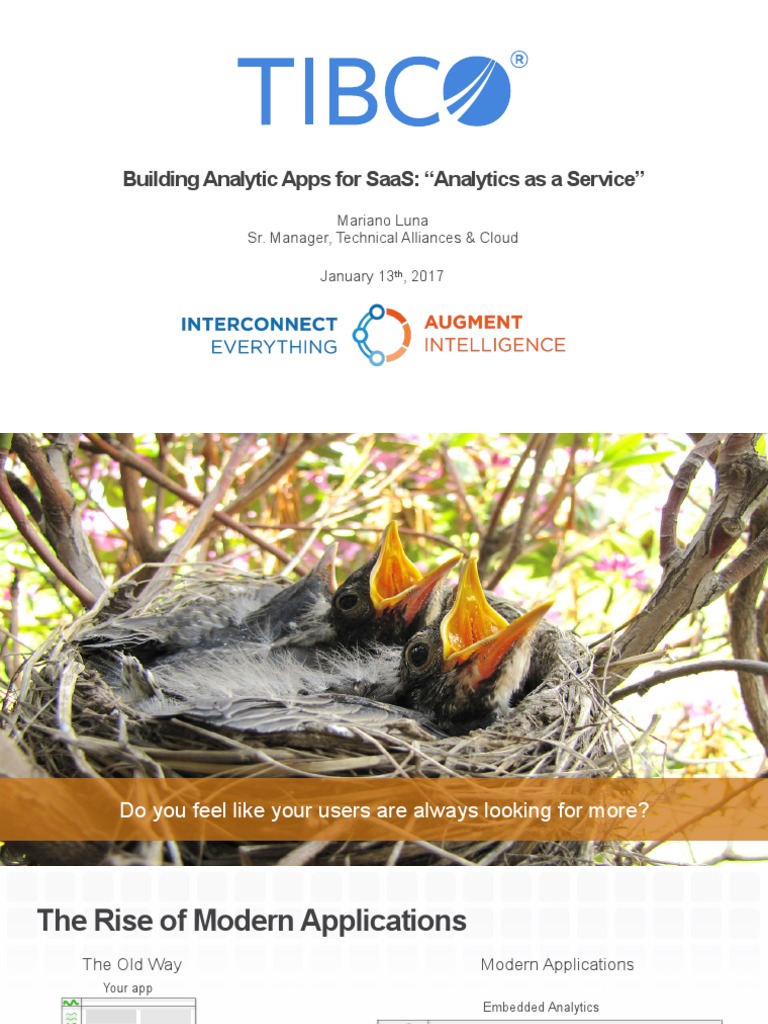 TIBCO Jaspersoft On AWS | PDF | Application Software | Amazon Web Services